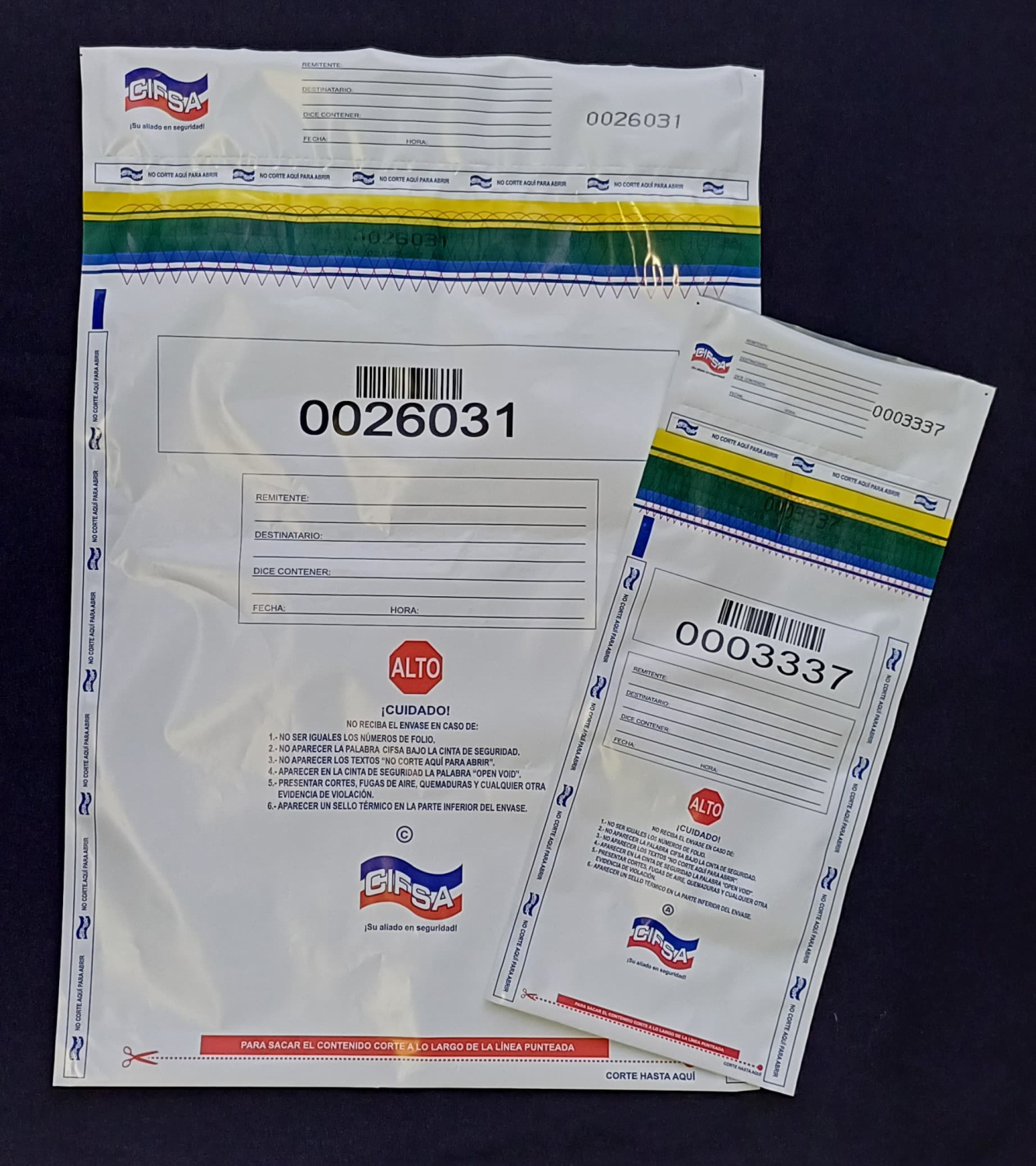 BOLSA DE SEGURIDAD – CIFSA Costa Rica